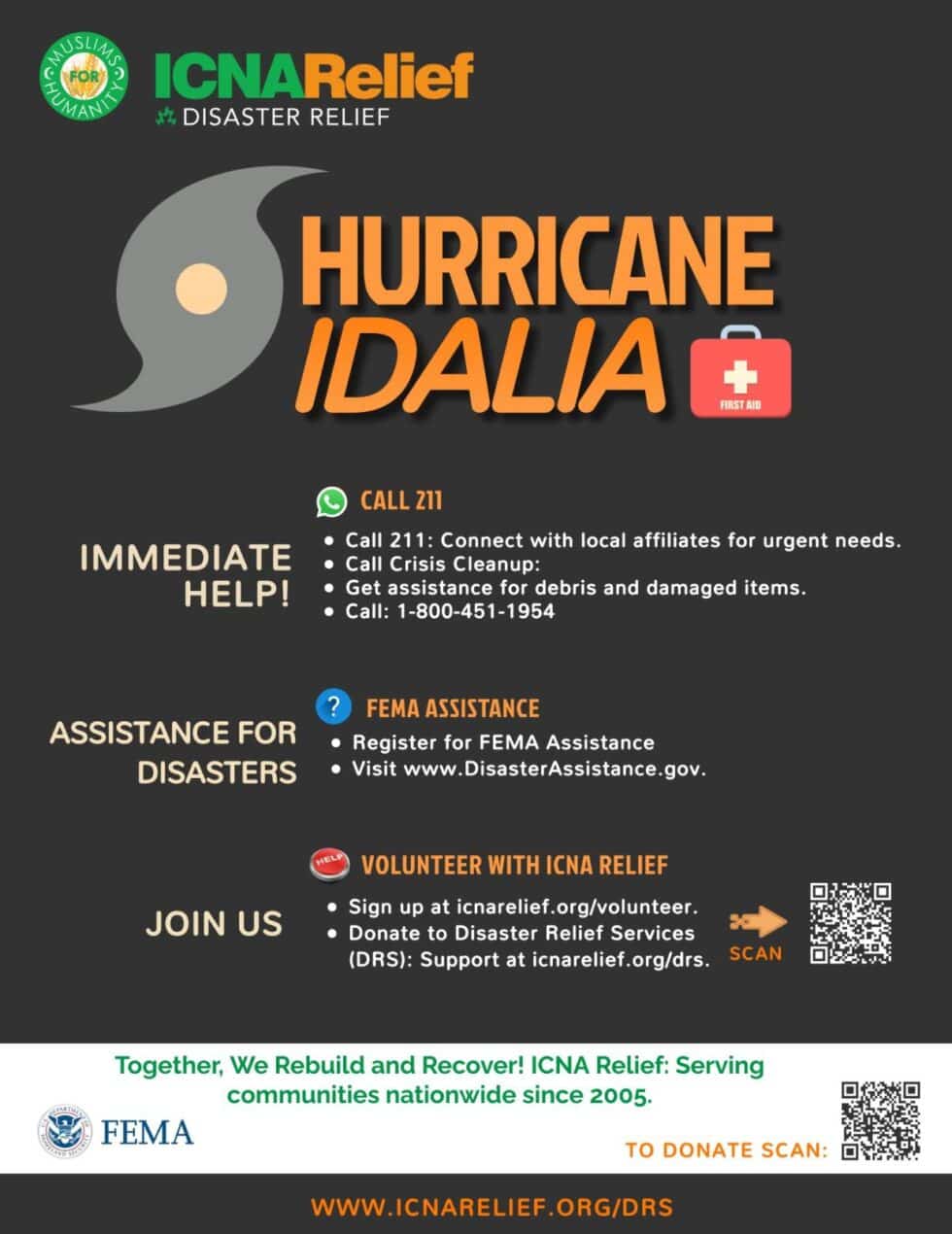 Disaster Relief | ICNA Relief USA